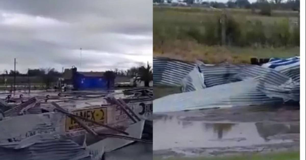 Imágenes impactantes de la tormenta hizo estragos en Nueve de Julio ...