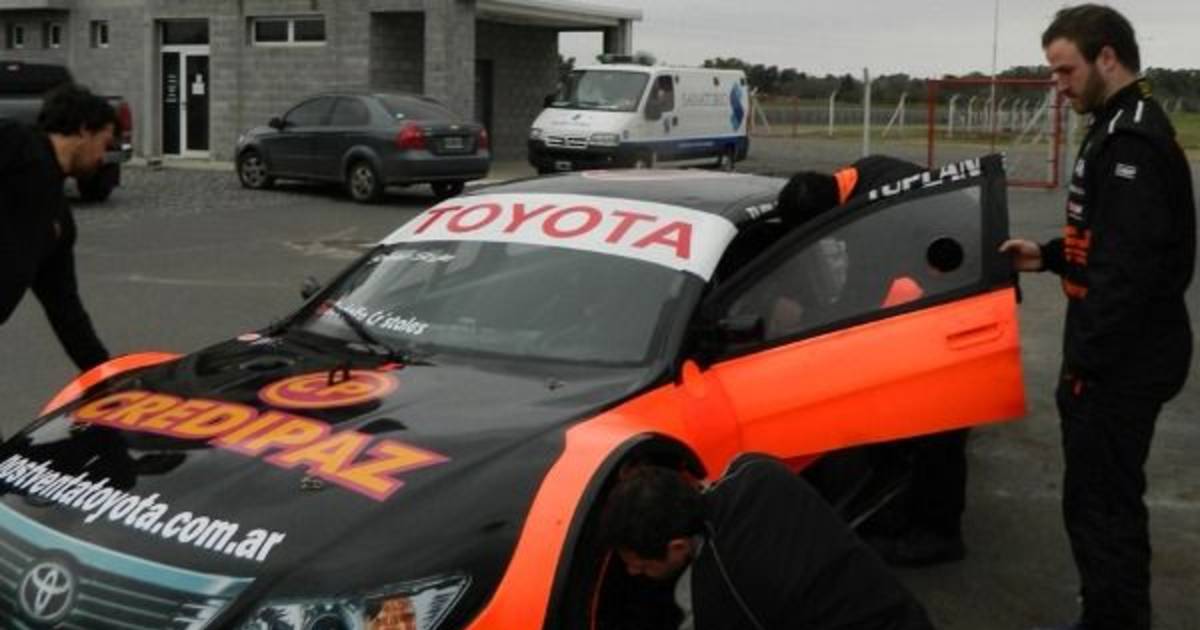 El Midas Racing probó un auto de Top Race en Junín | Junín Digital