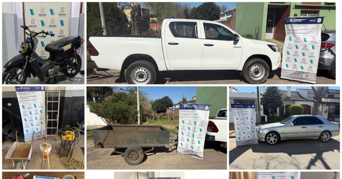 La policía juninense realizó aprehensiones en barrios por distintos ...